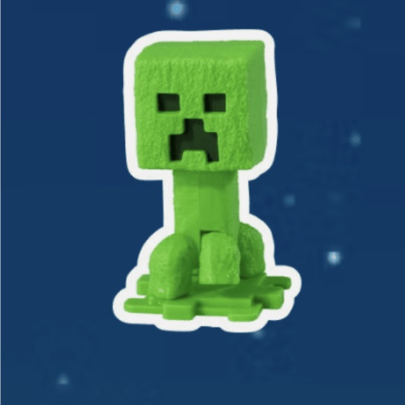McDonald's | Toys | Mcdonalds Minecraft Green Creeper Toy | Poshmark